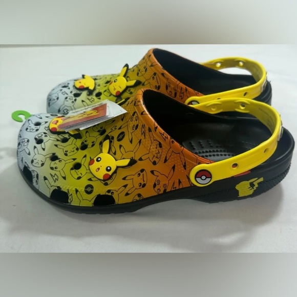 CROCS | Shoes | Crocs X Pokemon Pikachu Classic Clog W Jibbitz Mens ...